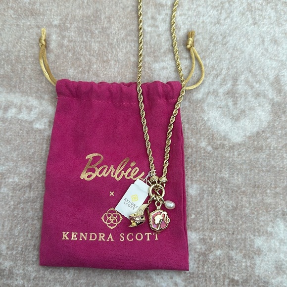 Kendra Scott | Jewelry | Barbie X Kendra Scott Charm Necklace Nwt ...